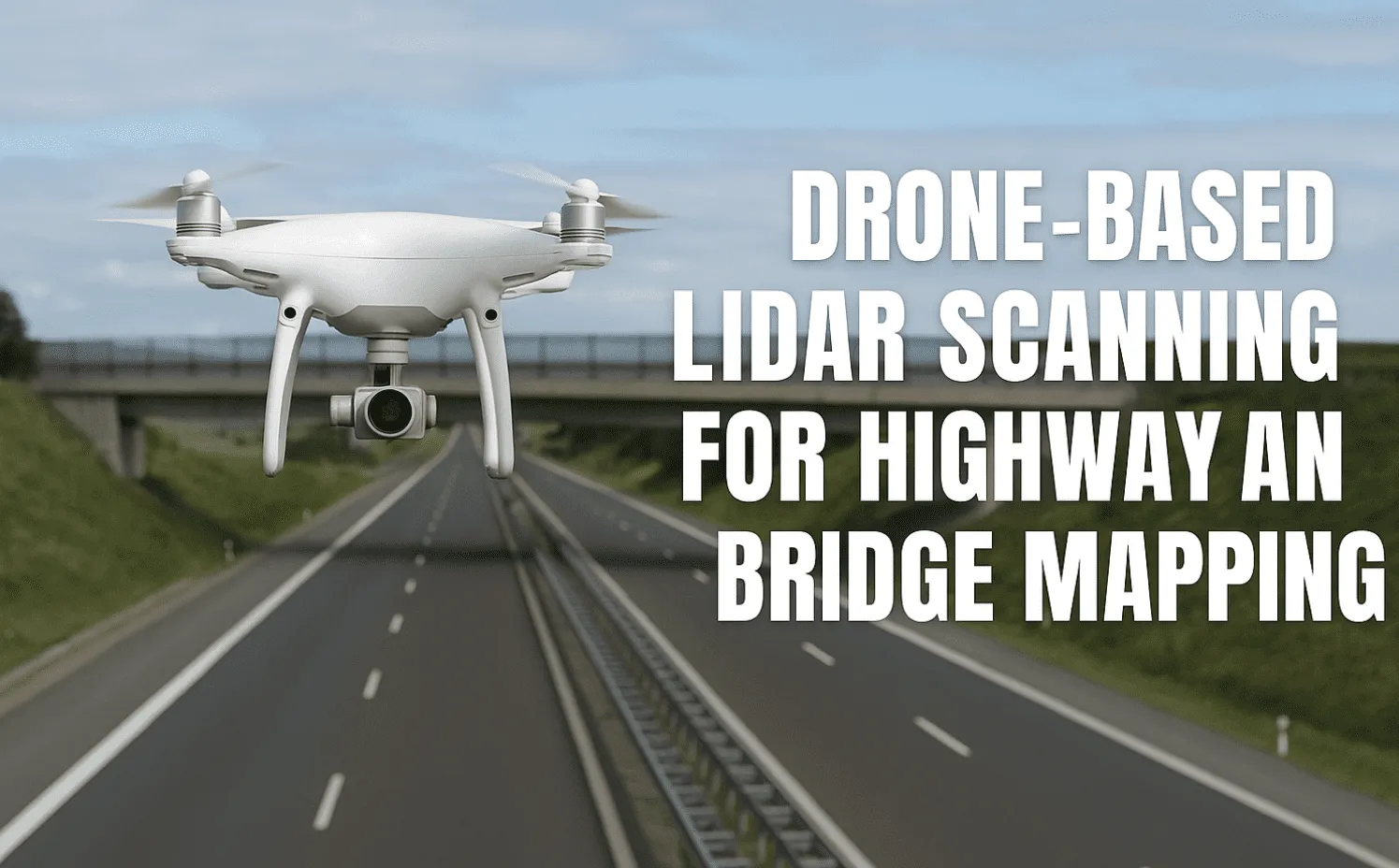 Drone-Based LiDAR Scanning for Highway and Bridge Mapping